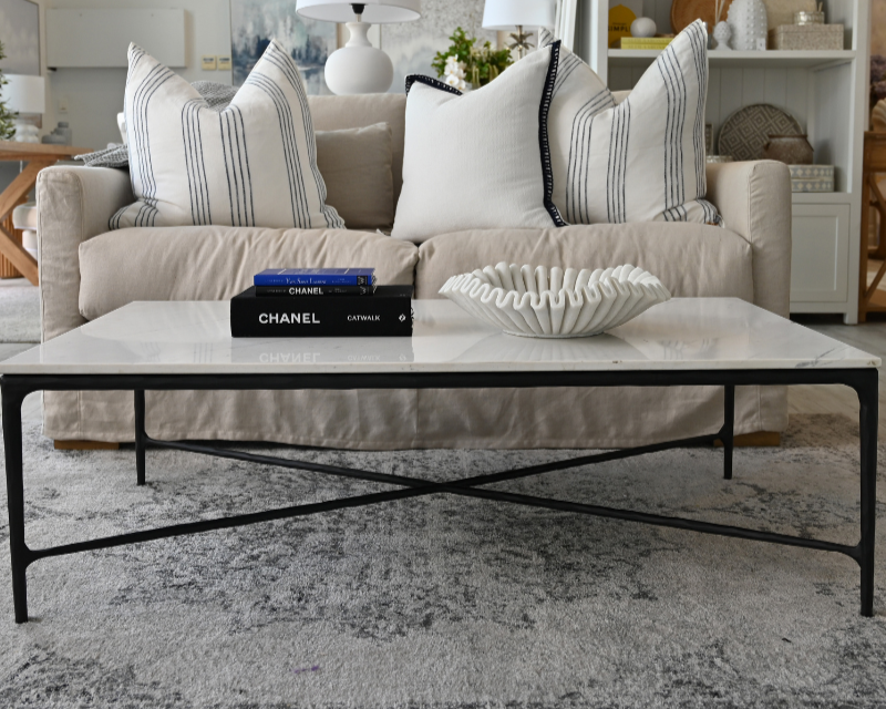 Hamptons Rectangle Coffee Tables - Elevate Your Coastal Living Space