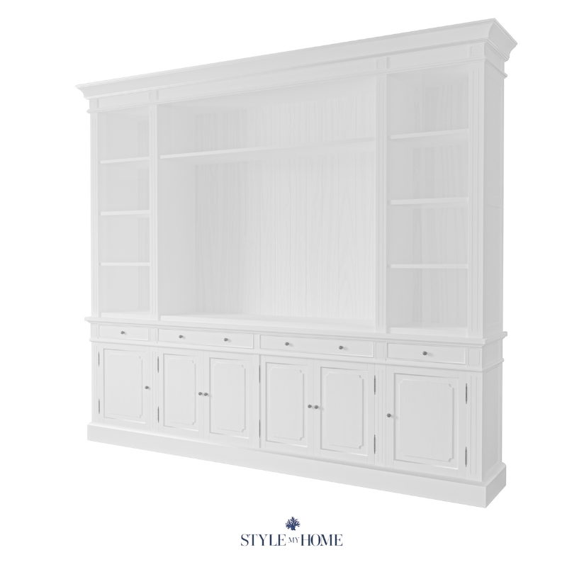 Hamptons TV Units - Charming Hamptons Entertainment Units