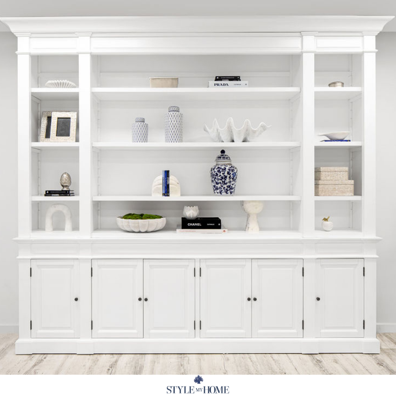 Hamptons TV Units - Charming Hamptons Entertainment Units