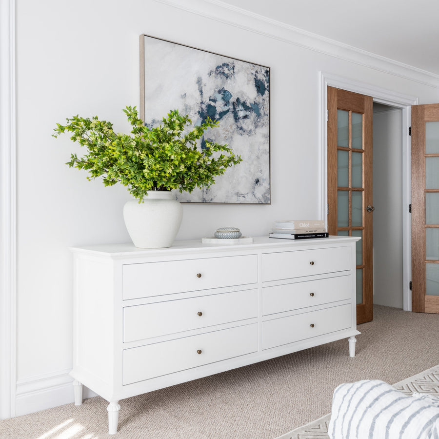 Buy Hamptons Sophia Extra Long Chest Of Drawers