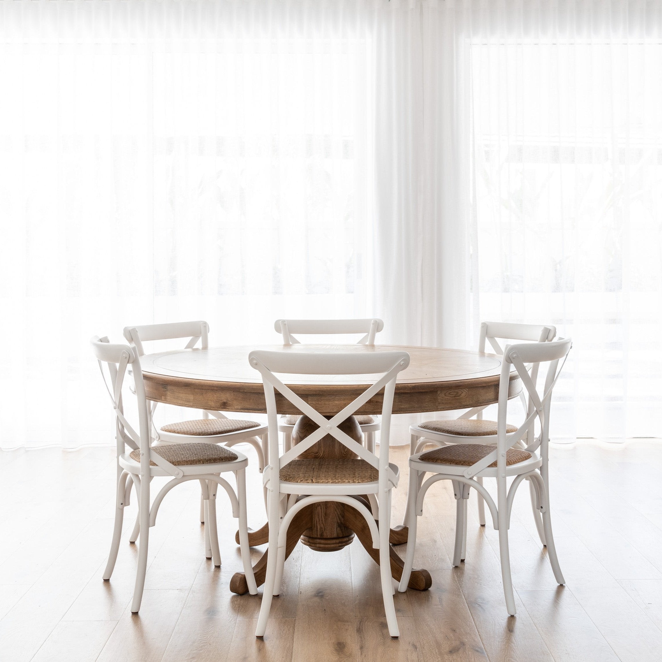 Buy Hamptons Brisbane Imperfect Chloe Round Dining Table 1.5
