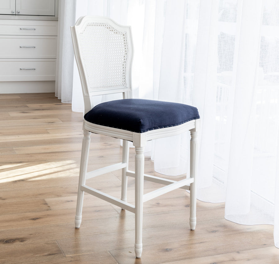 Buy Hamptons April Luxury Upholstered Kitchen Stool