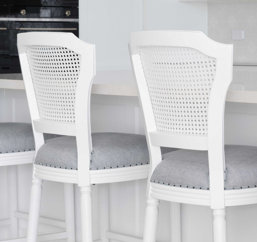 Buy Hamptons April Luxury Upholstered Kitchen Stool