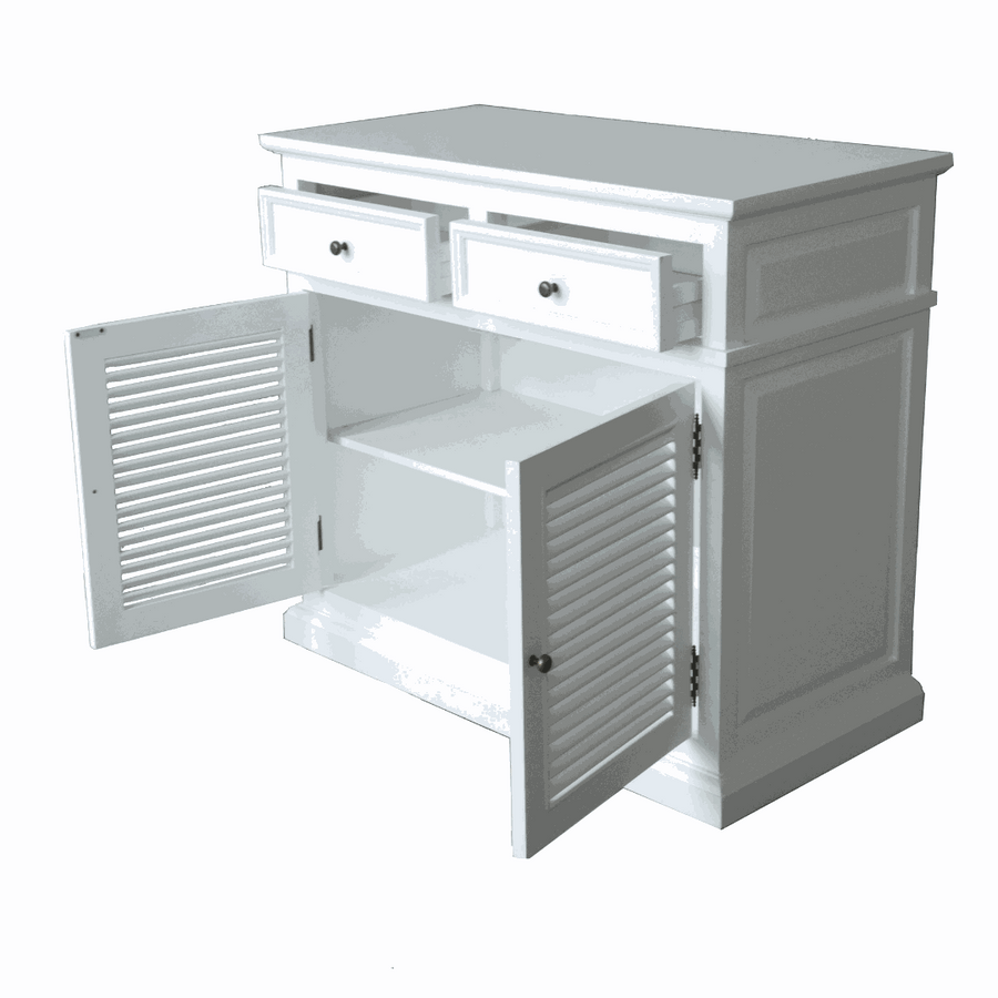 Buy Hamptons Hamptons Buffet - Plantation Small Louvre Buffet