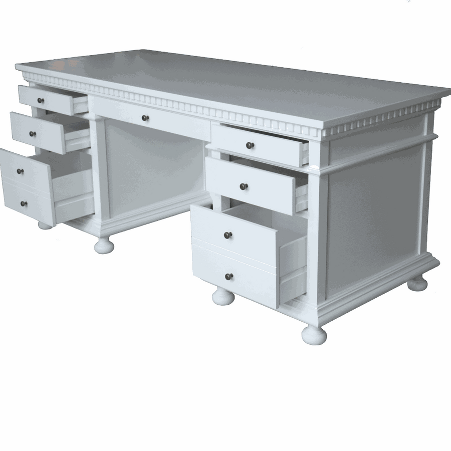 Buy Hamptons Hamptons Desks - Nicholas Large Study Desk