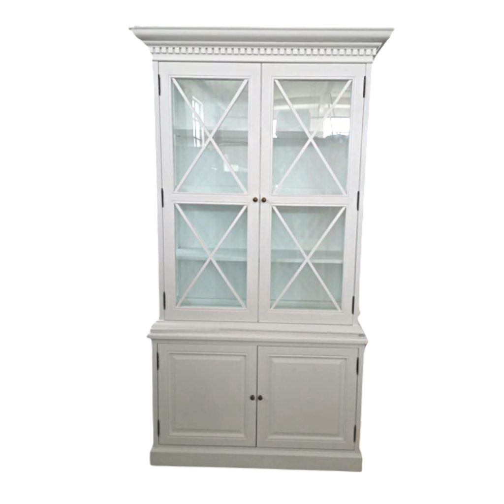 Hamptons Display Cabinets - Buy a Minimalist Coastal Display Cabinet