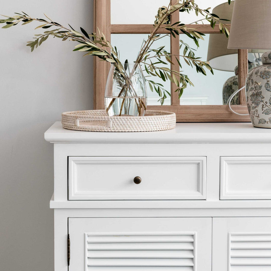 Buy Hamptons Hamptons Buffet - Plantation Small Louvre Buffet