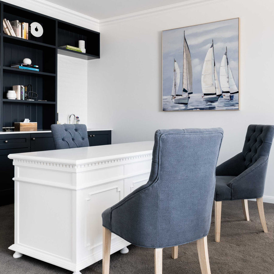 Buy Hamptons Hamptons Desks - Nicholas Large Study Desk