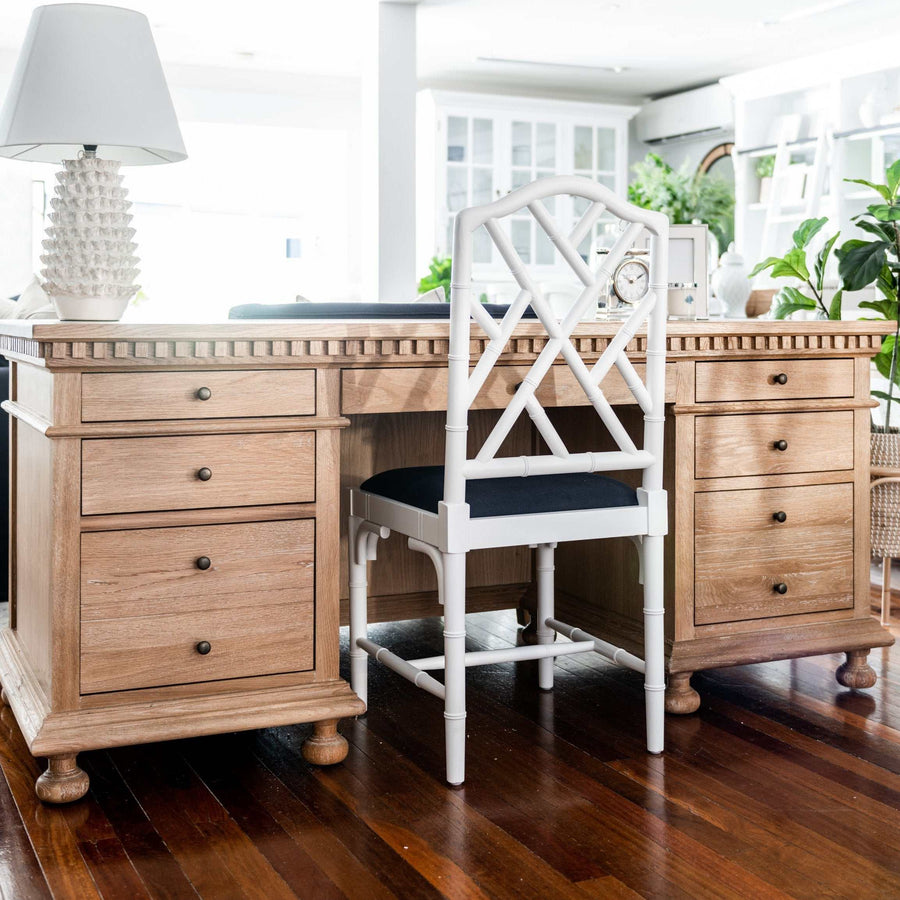 Buy Hamptons Hamptons Desks - Nicholas Large Study Desk