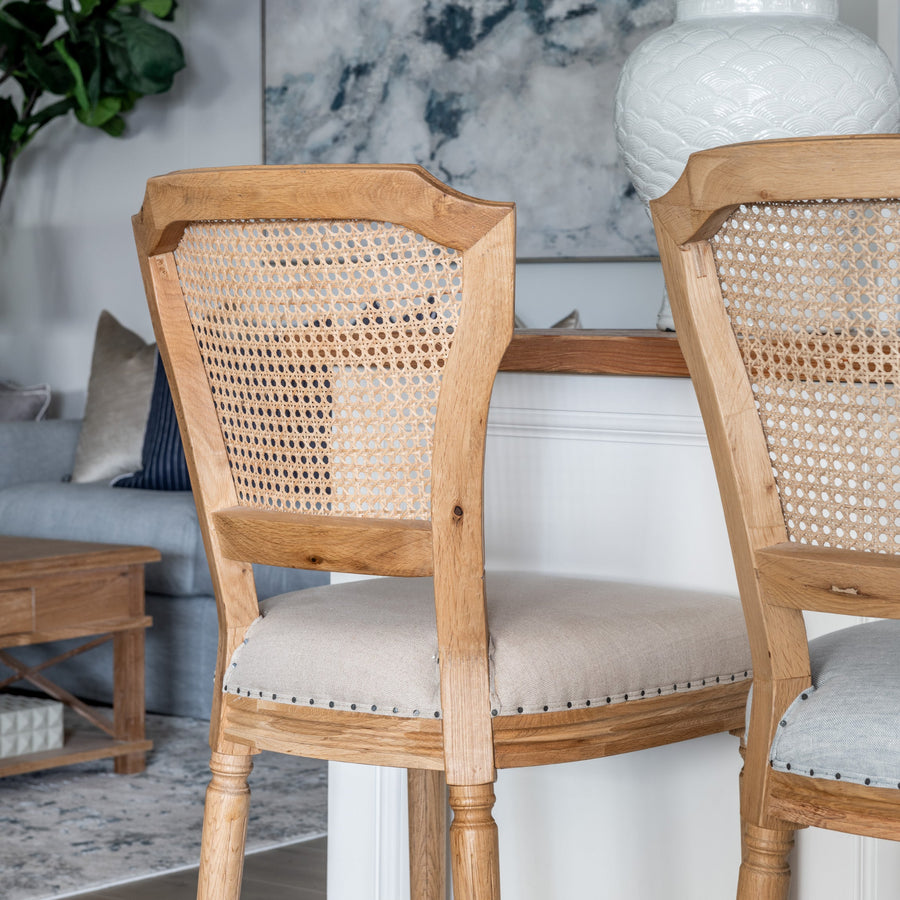 Buy Hamptons April Luxury Upholstered Kitchen Stool