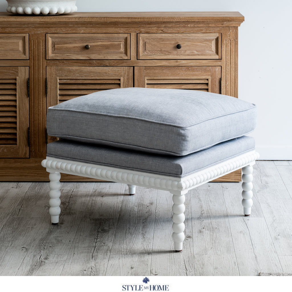 Linen Ottomans - Order a Hamptons Style Ottoman Online