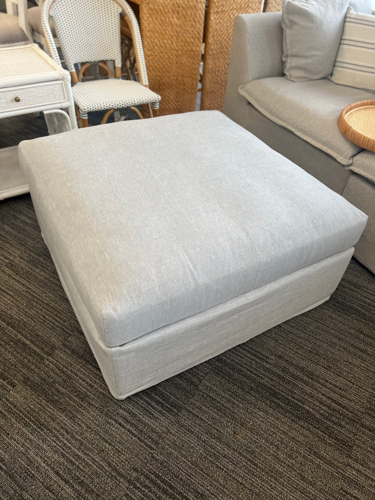 Linen Ottomans - Order a Hamptons Style Ottoman Online
